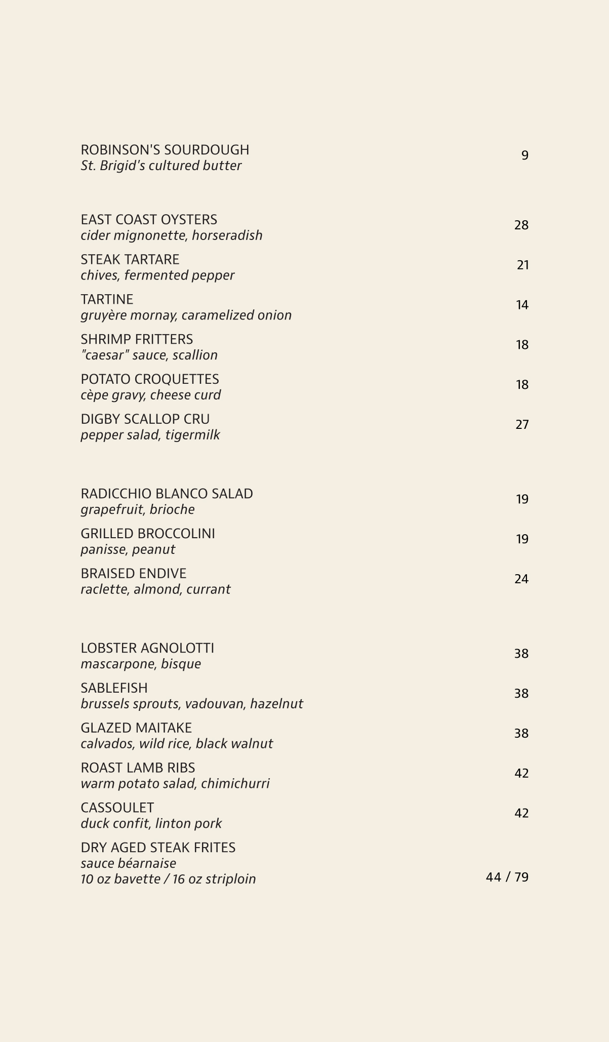 Coming soon – Restaurant Parquet